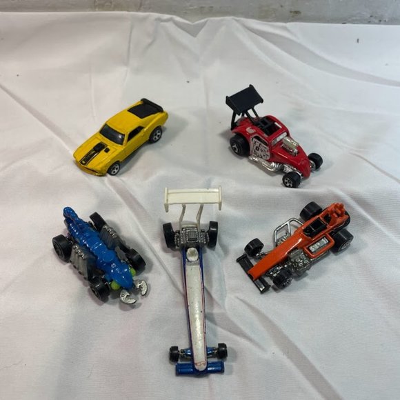 Hot Wheels | Toys | Lot Of 5 Hot Wheels Die Cast Cars Mustang Dragster Fiat Scorpion ...